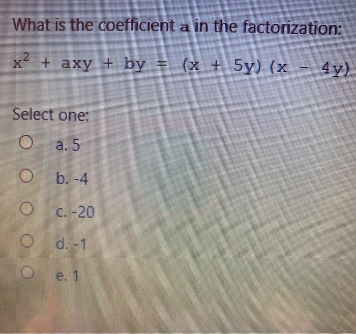 Solved Which of the next polynomials are quadratics relative | Chegg.com