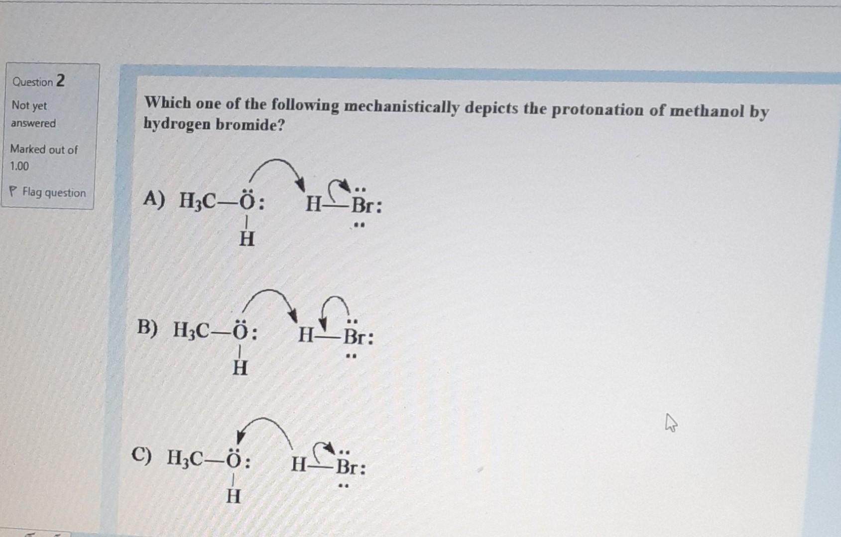 Solved Which one of the following mechanistically depicts | Chegg.com