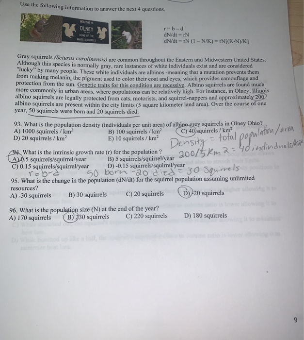 Solved Use the following information to answer the next 4 | Chegg.com