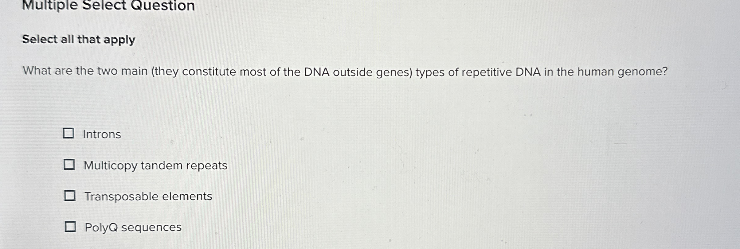 Solved Multiple Select QuestionSelect all that applyWhat are | Chegg.com