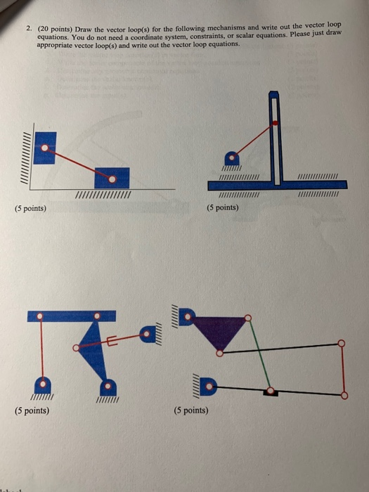 Solved 2. (20 points) Draw the vector loop(s) for the | Chegg.com