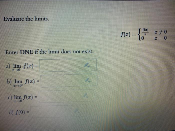 Solved (1 point) Evaluate the limit, by using the | Chegg.com Solved (1 point) Evaluate the limit, by using the | Chegg.com