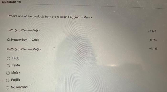 Solved Predict one of the products from the reaction \\( | Chegg.com