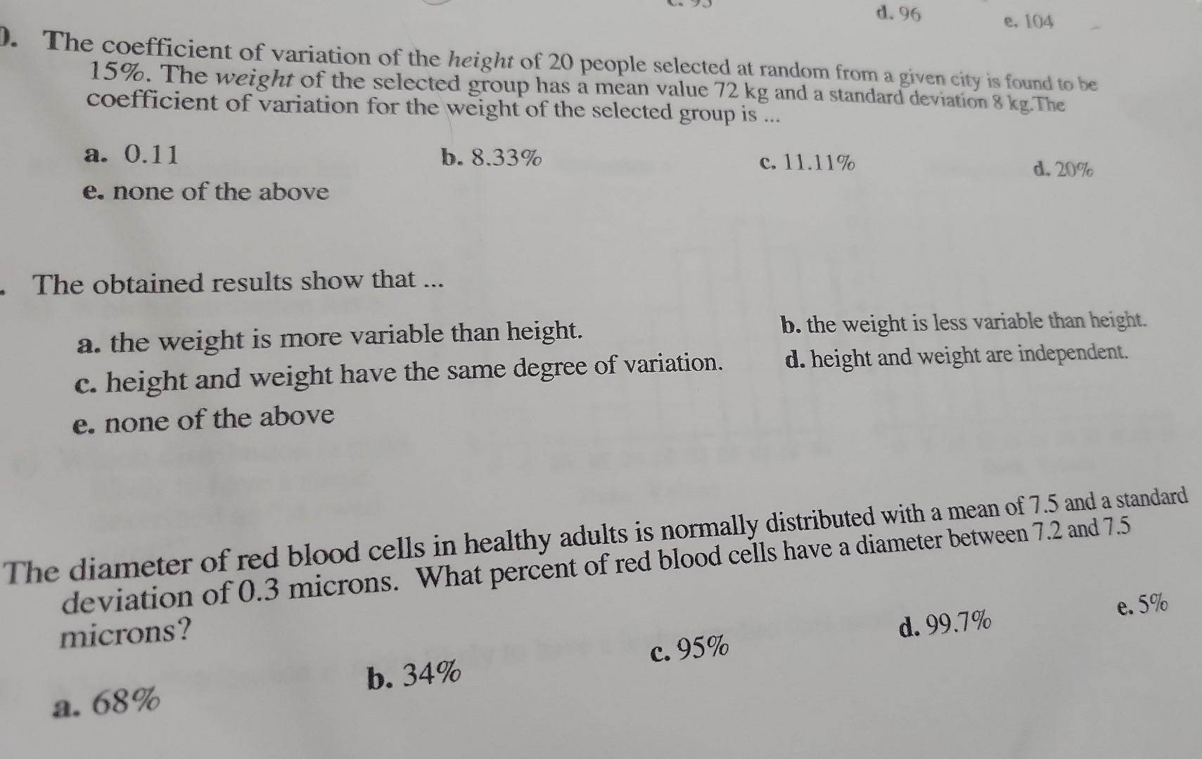 Solved The Test Of Variables of Attention (T.O.V.A.) is a | Chegg.com
