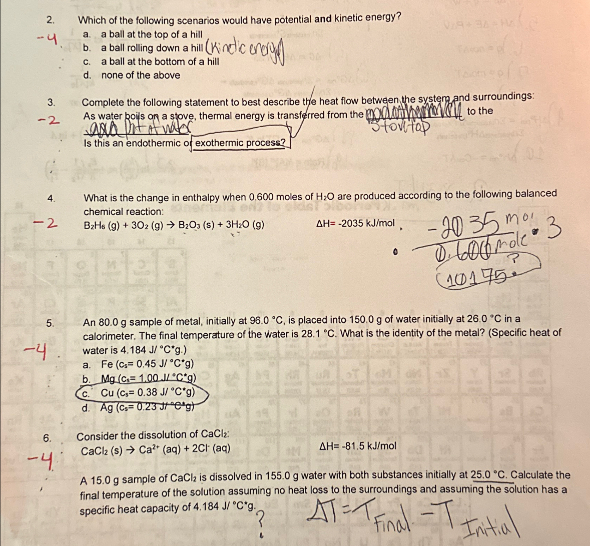 Solved I need help with all problems 2 ﻿through 6 ﻿please | Chegg.com