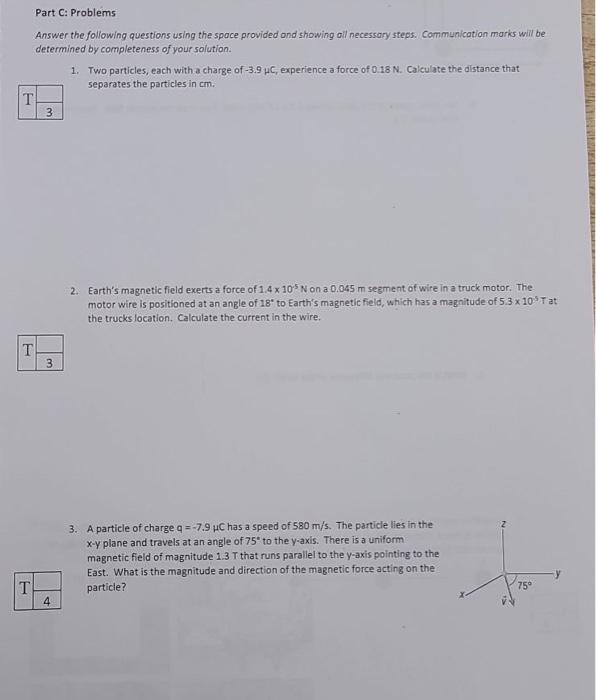 Solved Part C: Problems Answer the following questions using | Chegg.com