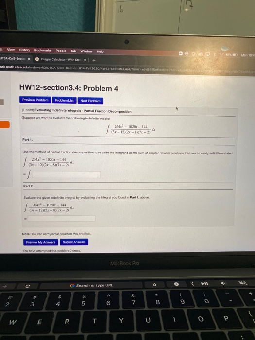 Solved 16 tView History Bookmarks People Tab Window Help OOO | Chegg.com