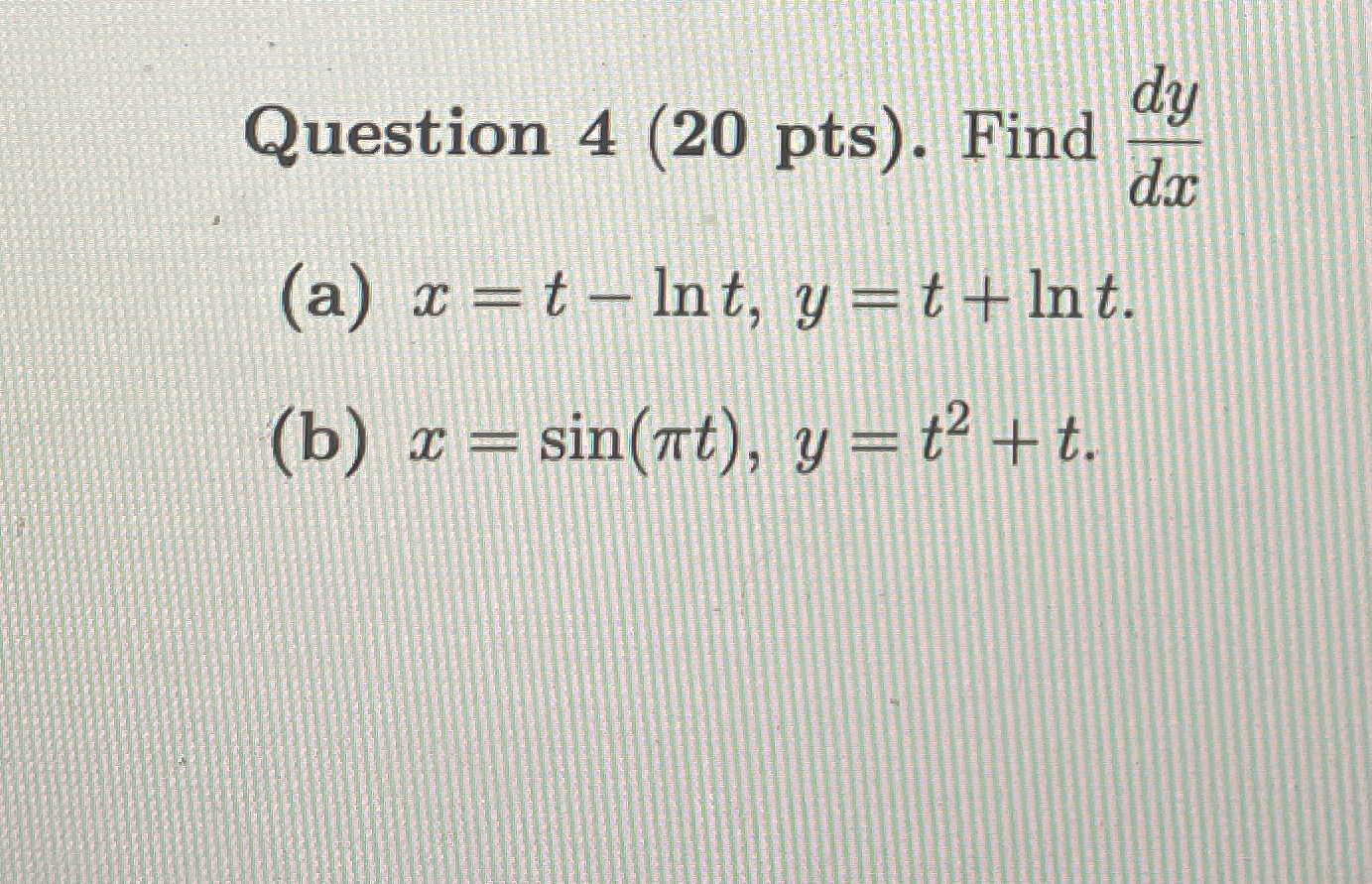Solved Question 4 20 ﻿pts ﻿find