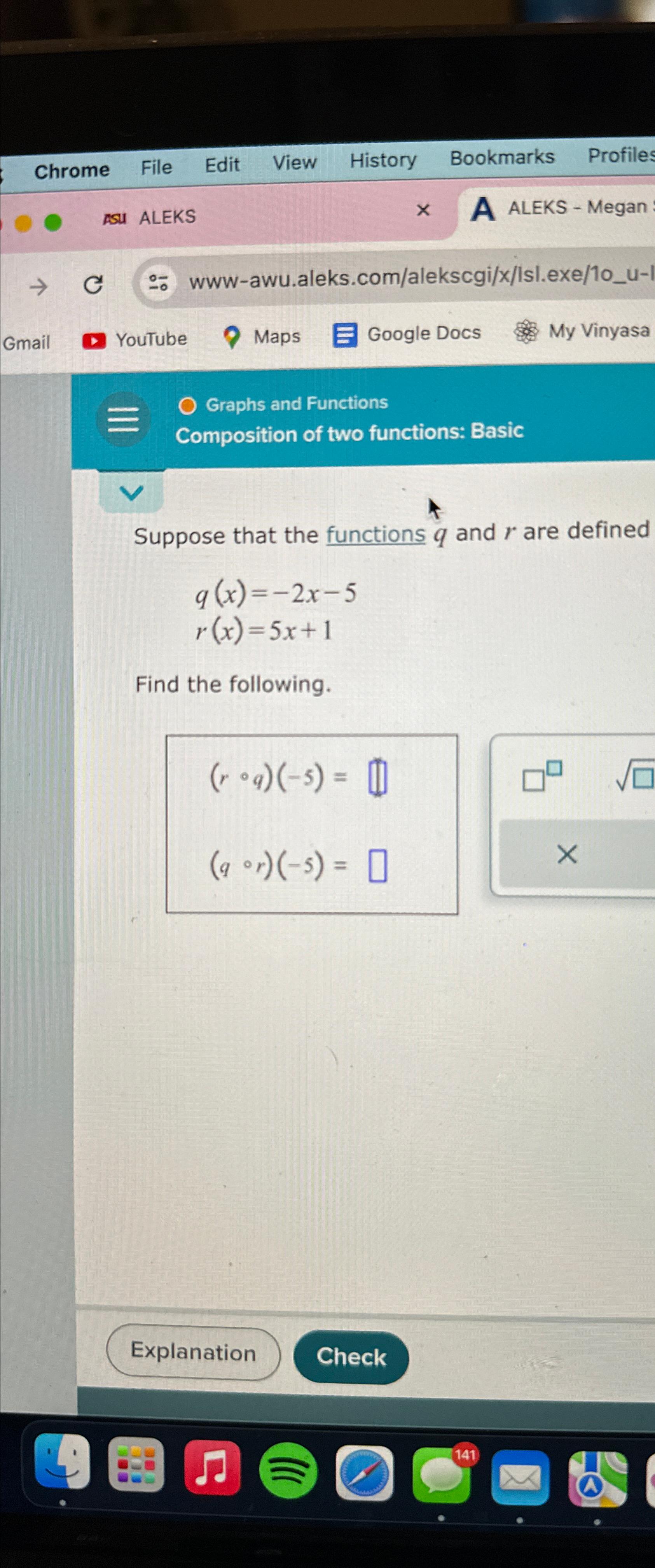Solved ChromeFileEditViewHistoryBookmarksProfile:AsU | Chegg.com