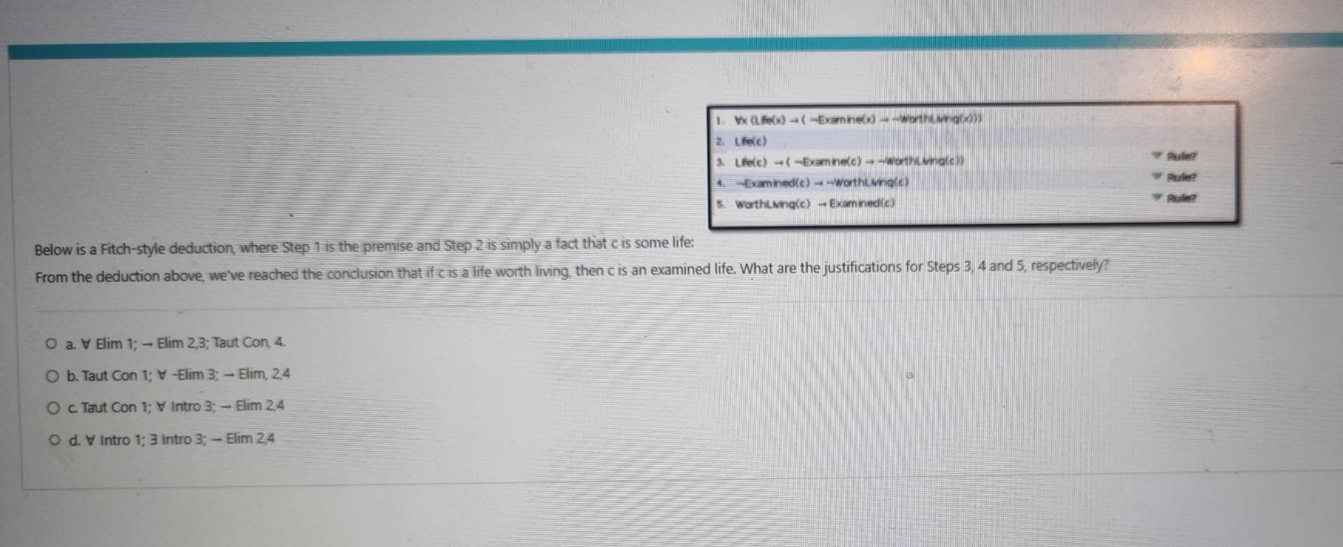 Solved Which two important properties of the conjunction | Chegg.com