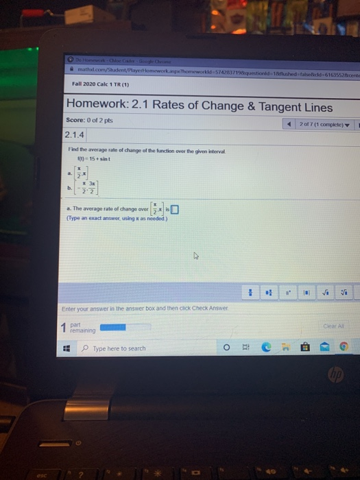 Solved matud.com/Student/PlayerHomework | Chegg.com