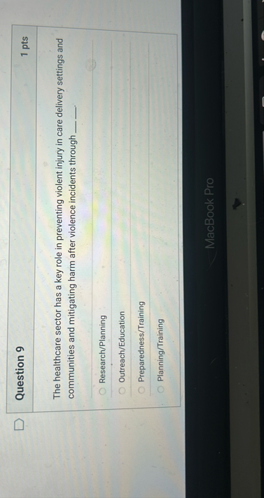 Solved Question 91 ﻿ptsThe healthcare sector has a key role | Chegg.com