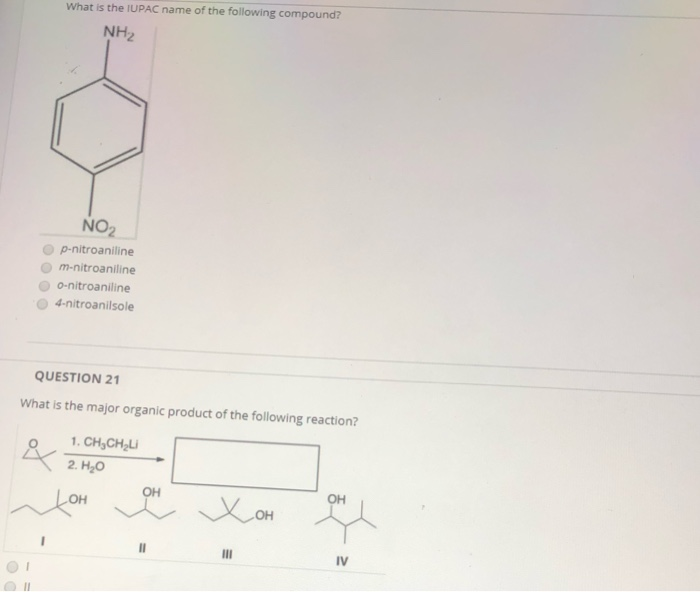 Solved What is the IUPAC name of the following compound? | Chegg.com