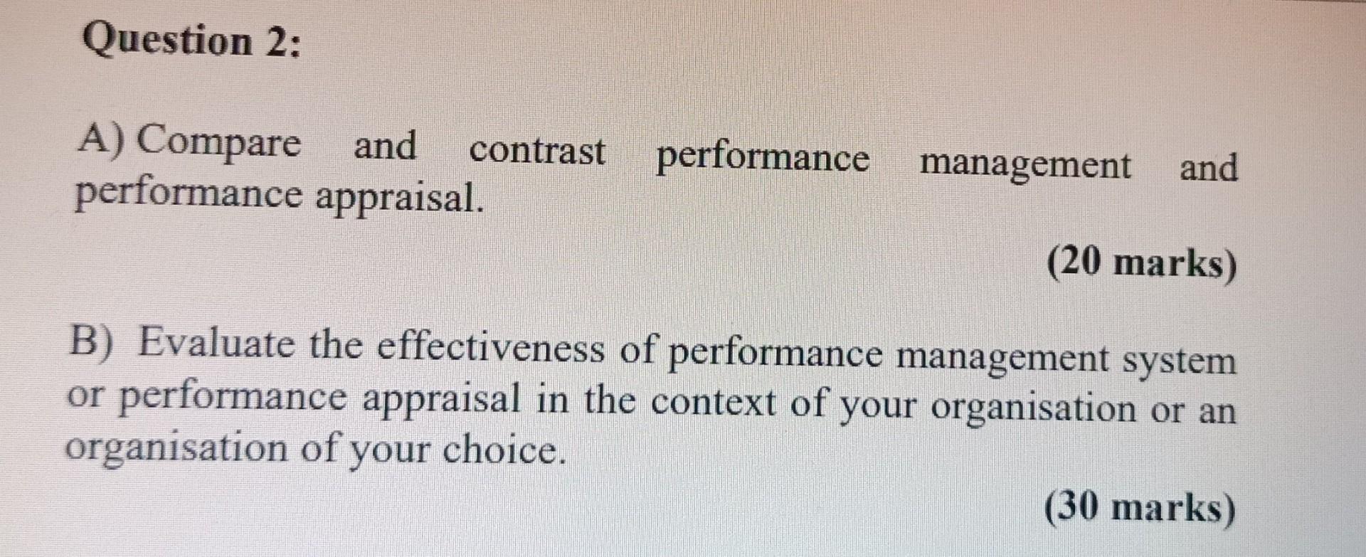 Performance Management System Vs Performance Appraisal