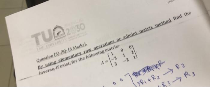 Solved (3) (b) (5) Marth) | Chegg.com