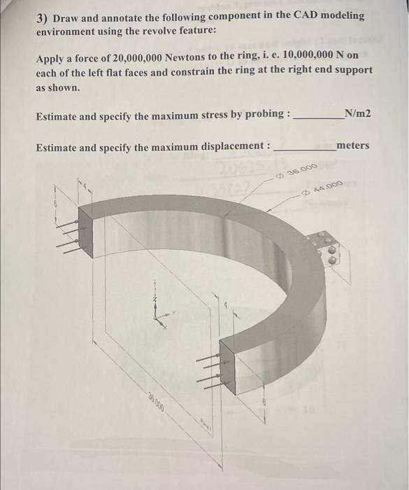 Solved 3 Draw And Annotate The Following Component In The 6527