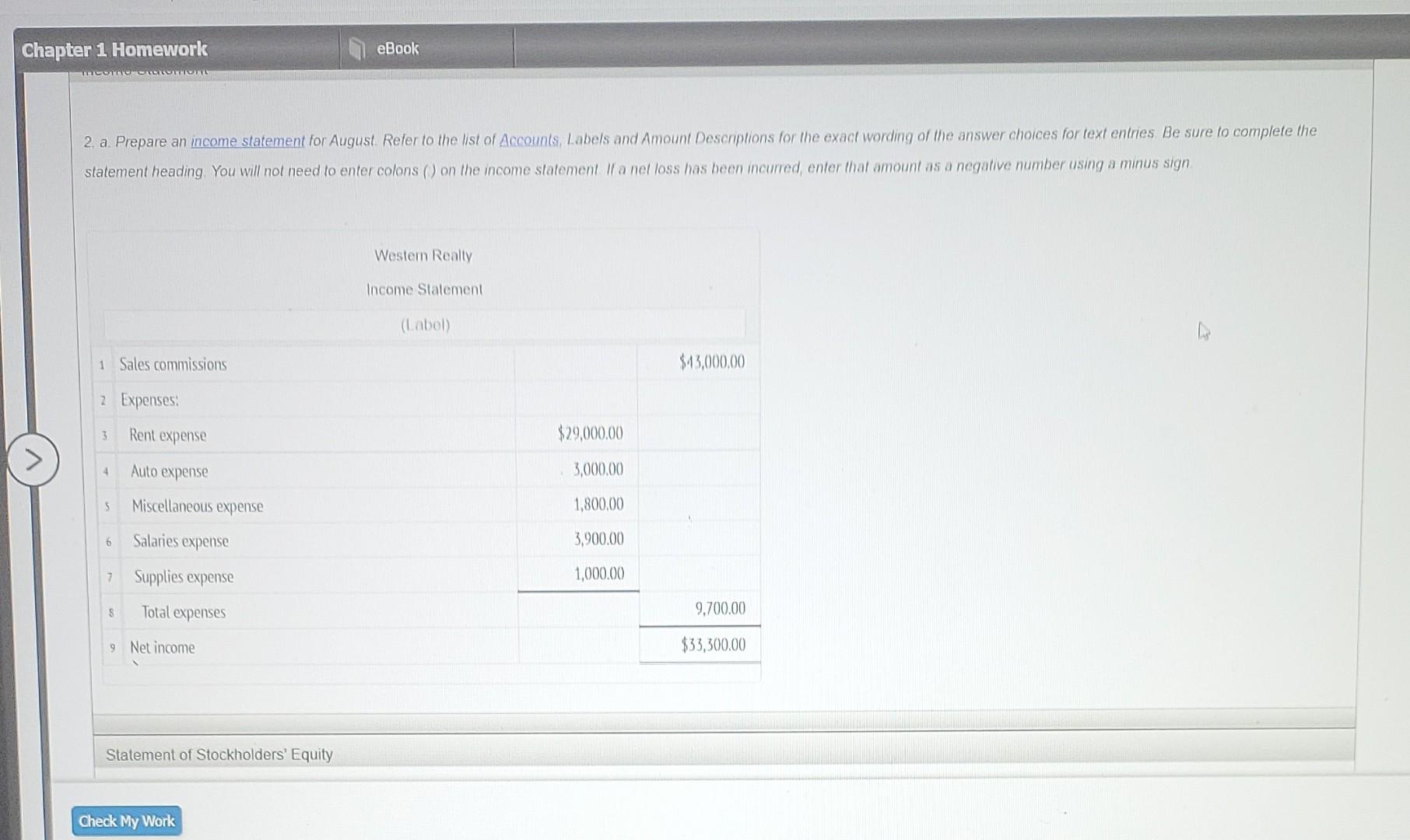 Solved On August 1, 2049, Brooke Kline established Western | Chegg.com