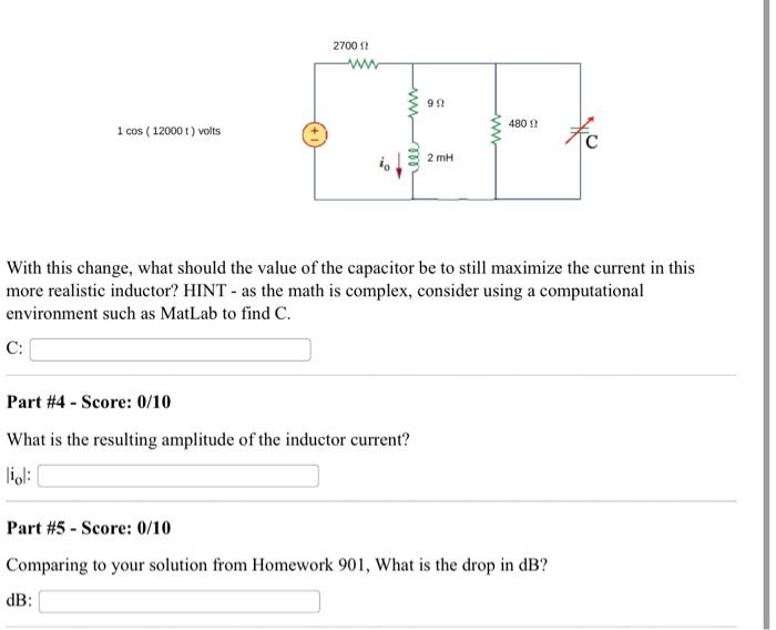 with this change, what should the value of the | Chegg.com