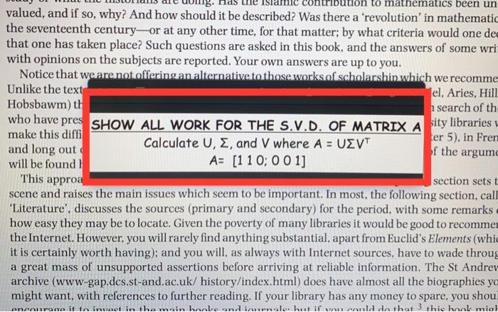 Solved to mathematics been un valued, and if so, why? And | Chegg.com