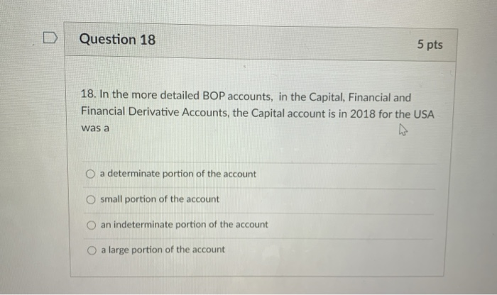 Solved Question 17 5 pts 17. For the USA in 2018 the balance | Chegg.com Solved Question 17 5 pts 17. For the USA in 2018 the balance | Chegg.com