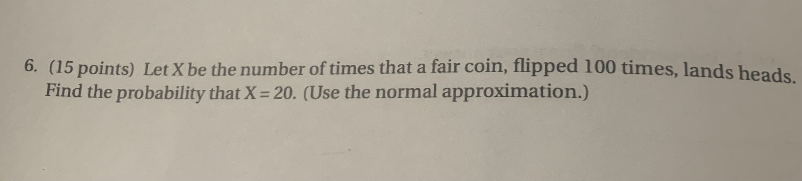 Solved (15 ﻿points) ﻿Let x ﻿be the number of times that a | Chegg.com