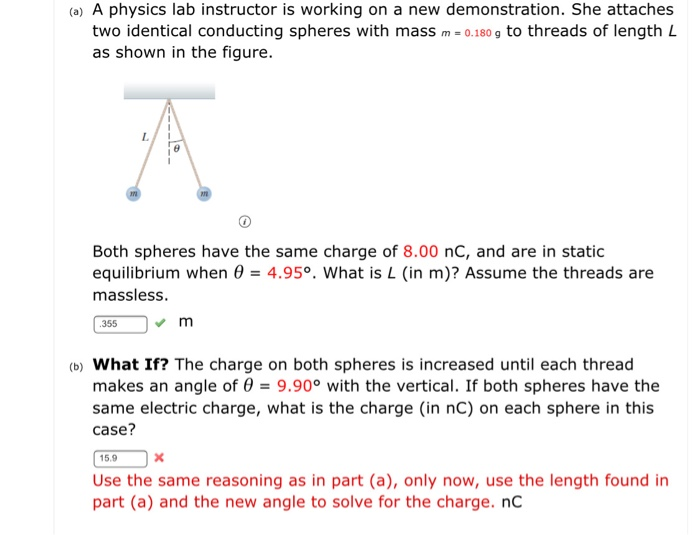 Solved A physics lab instructor is working on a new | Chegg.com