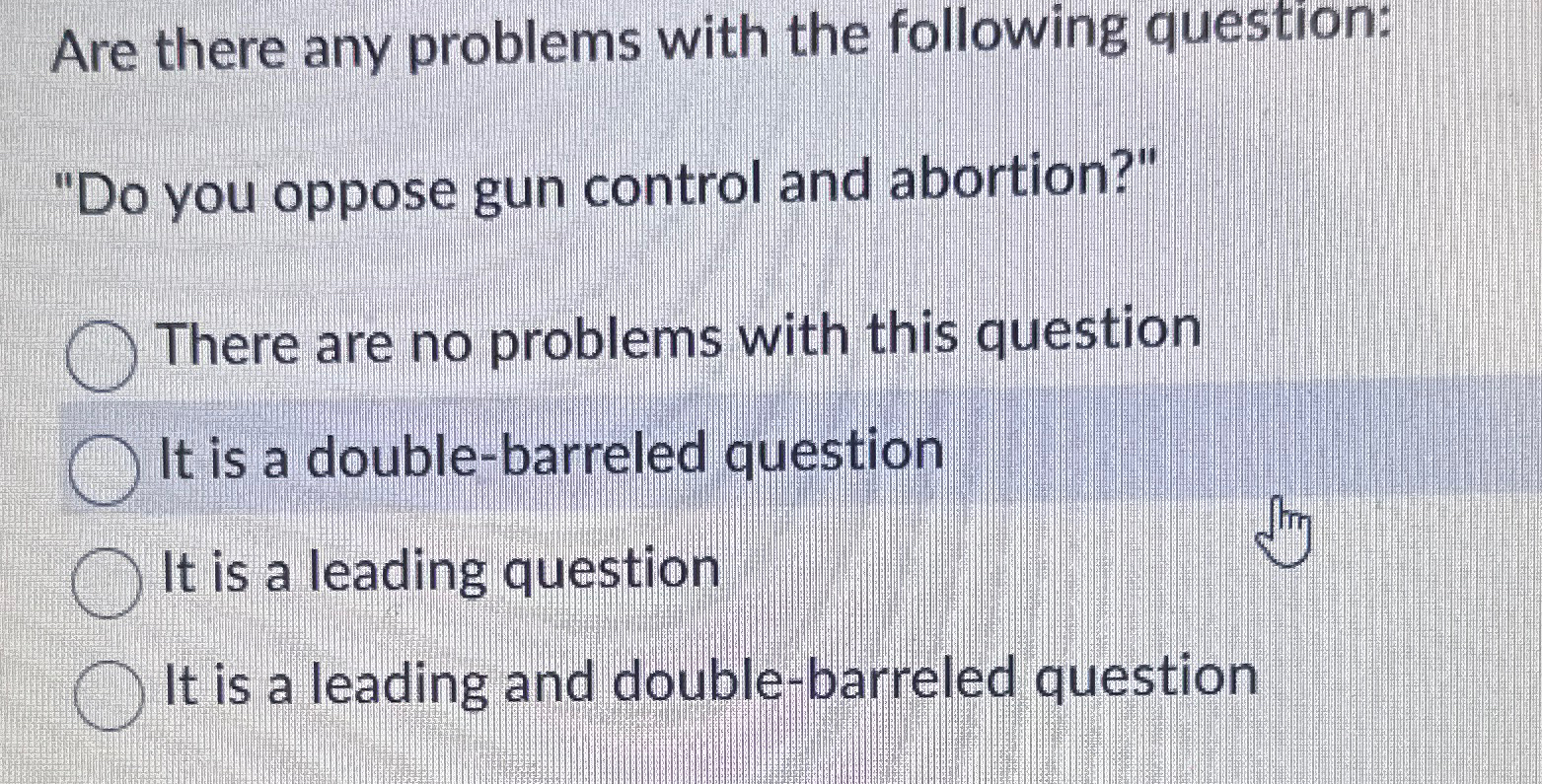 Solved Are there any problems with the following | Chegg.com