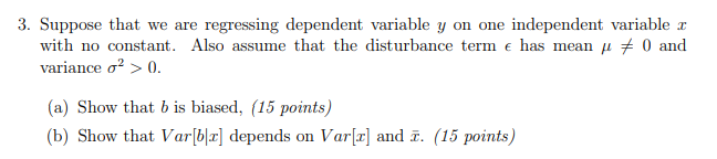 Solved Suppose that we are regressing dependent variable y | Chegg.com