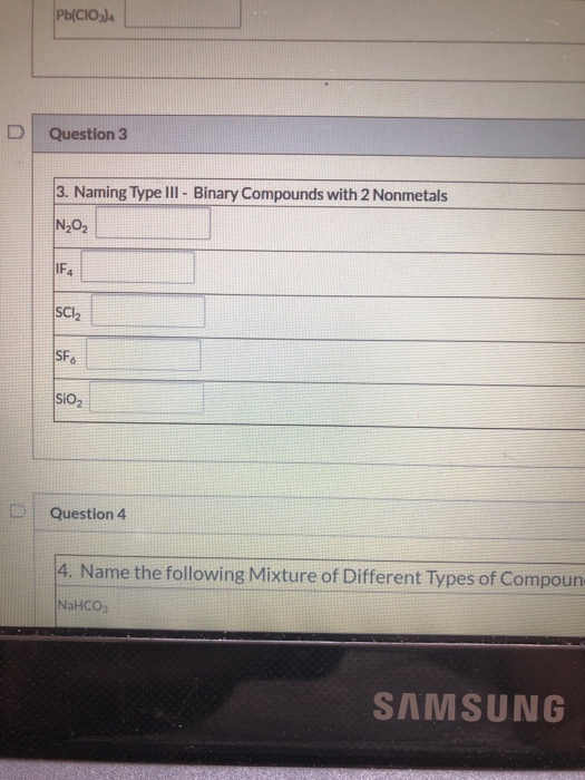 Solved Pb(CIO Question 3 3. Naming Type III - Binary | Chegg.com
