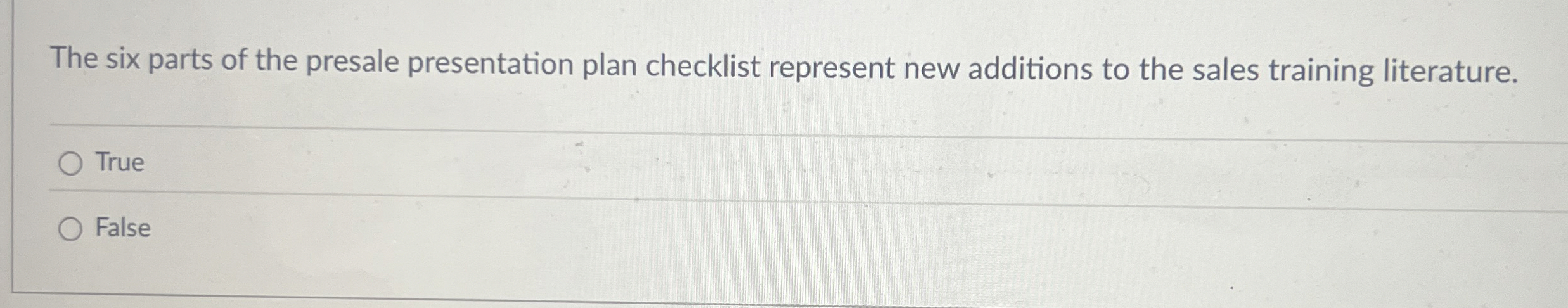 High Quality SOLUTION The six parts of the presale presentation plan | Chegg.com
