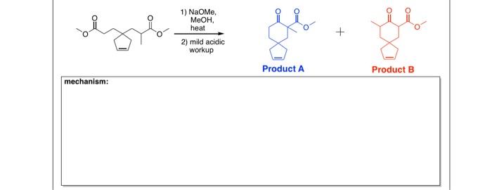 Solved 1) NaOMe, | Chegg.com