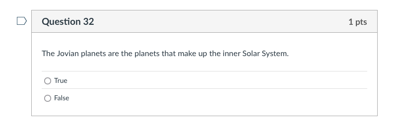 Solved Question 321 ﻿ptsThe Jovian planets are the planets | Chegg.com