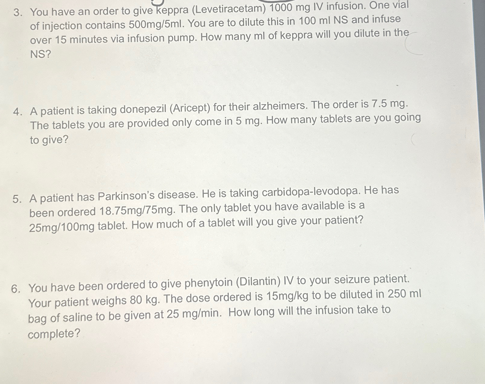 Solved How would you solve these problems step by step? | Chegg.com