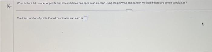 Solved What is the tolal number of points that all | Chegg.com