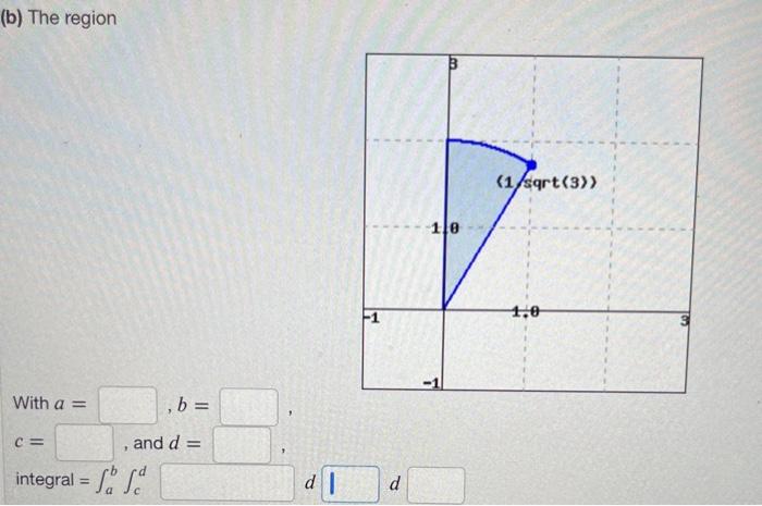 Solved 1 point) For each of the following, set up the | Chegg.com