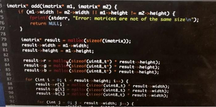 Solved can you paraphrase this code but getting the same | Chegg.com
