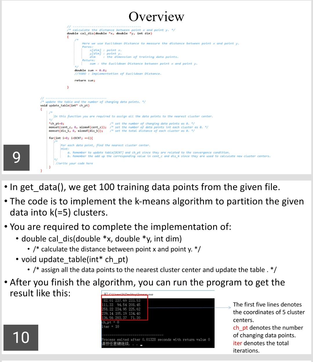 Introduction • K-means is a partitional clustering | Chegg.com