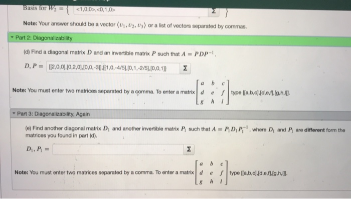 Solved Part 1: Finding Eigenpairs 204] Find the eigenvalues | Chegg.com