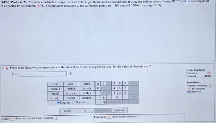 Solved (14\%) Problem 2: A student constructs a simple | Chegg.com