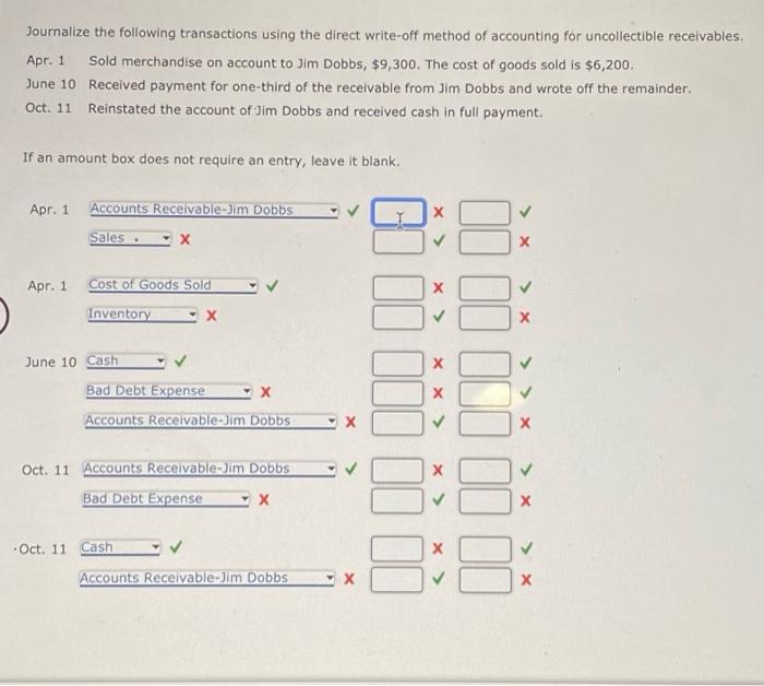Solved Journalize the following transactions using the | Chegg.com