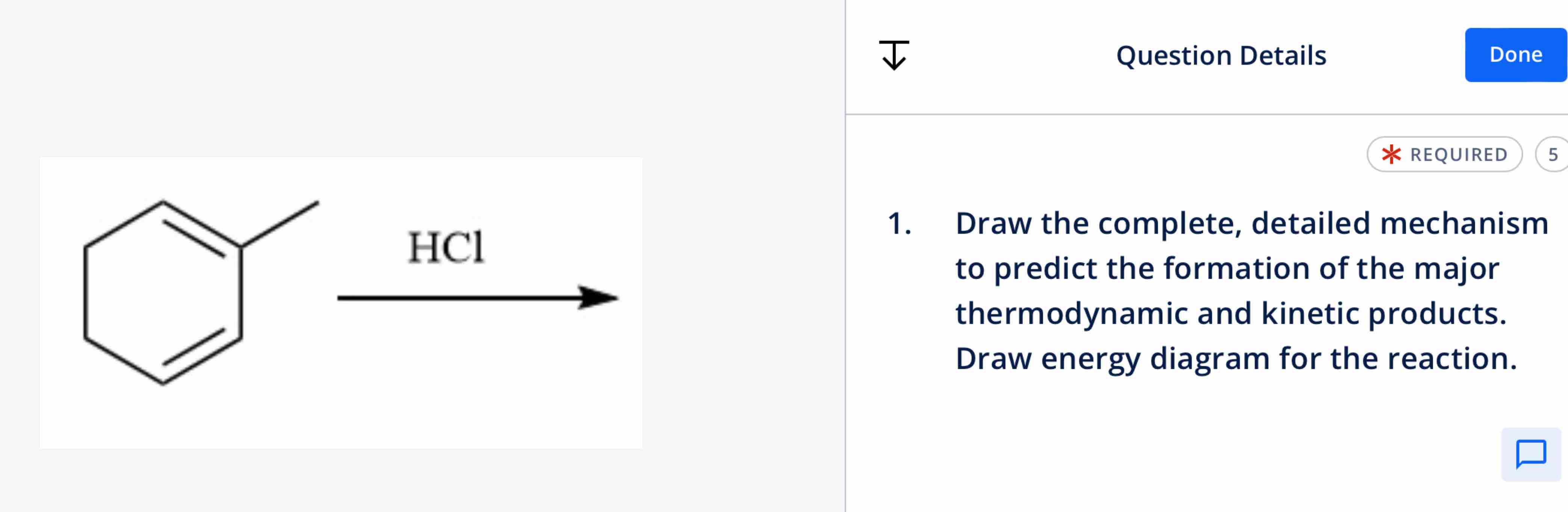 Solved 1. ﻿Draw the complete, detailed mechanism to predict | Chegg.com