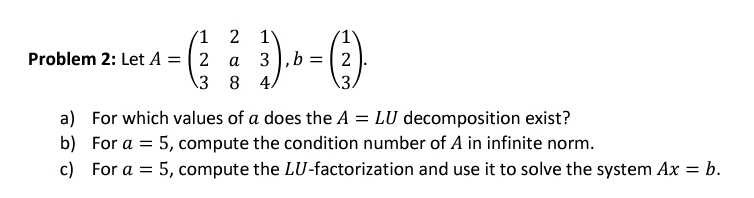 Solved Problem 2: Let | Chegg.com