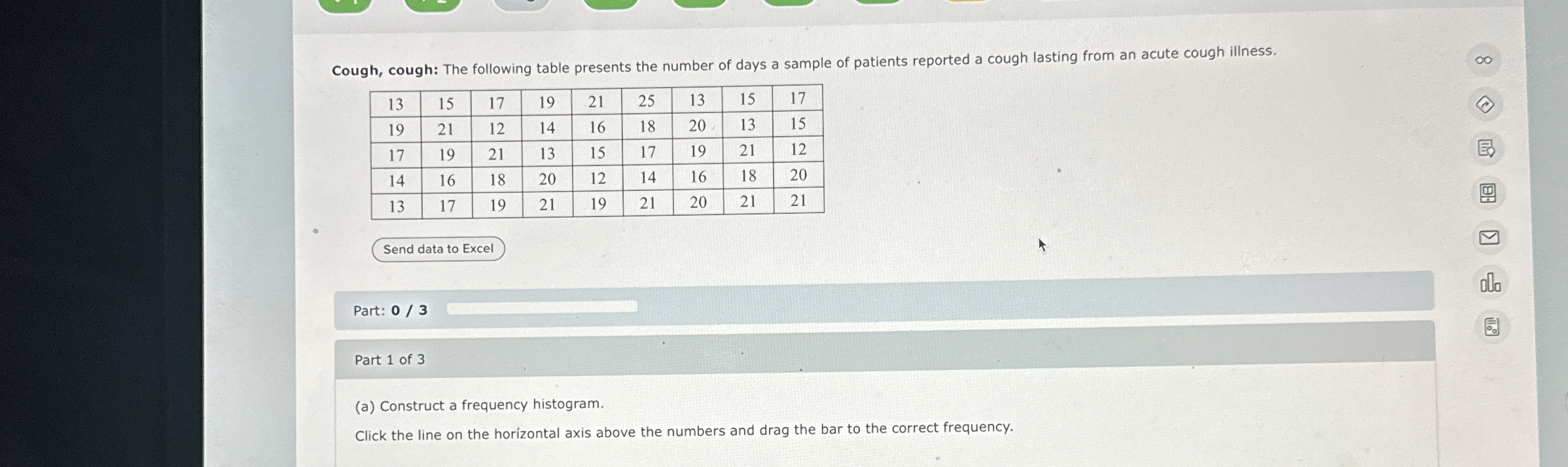 Solved Cough, cough: The following table presents the number | Chegg.com
