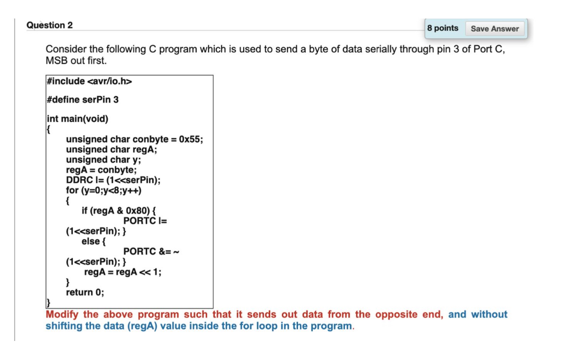 Solved Question 28 ﻿pointsSave AnswerConsider the following | Chegg.com