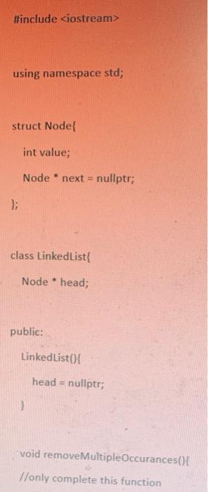 Solved Given a sorted singly linked list, write a function | Chegg.com
