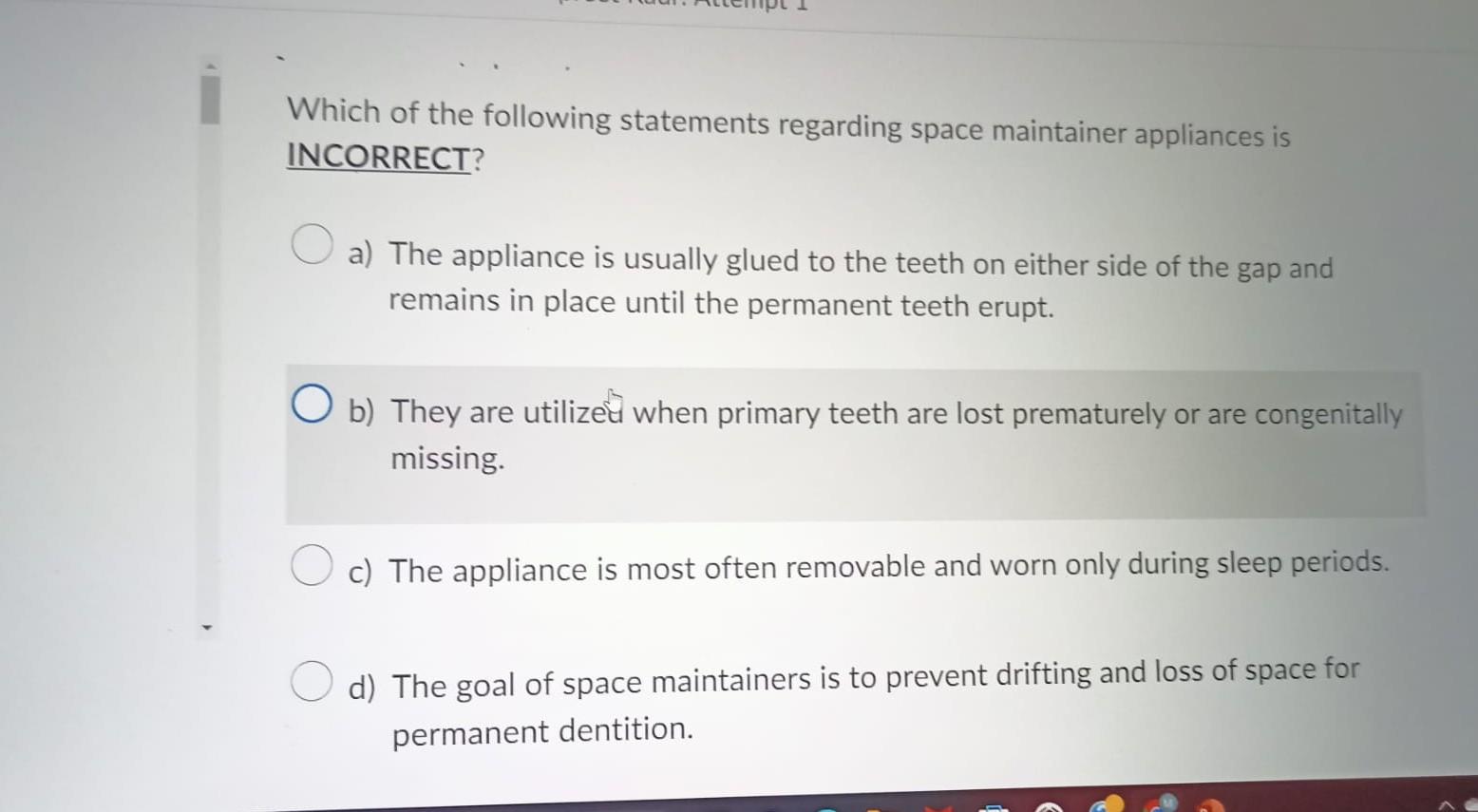 Solved Which of the following statements regarding space | Chegg.com