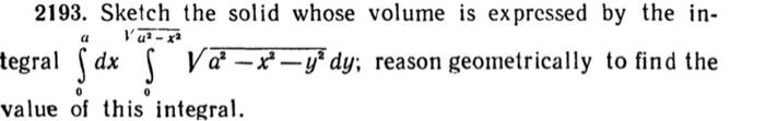 Solved Sketch the solid whose volume is expressed by the | Chegg.com