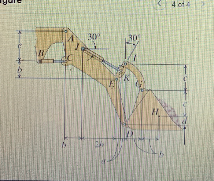 Solved Part D-A tractor Shovel The tractor shovel shown | Chegg.com