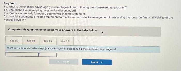 Solved Problem 11-19 Dropping or Retaining a Segment | Chegg.com