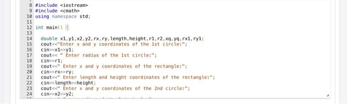Solved My code isn't out putting the expected output 1st | Chegg.com